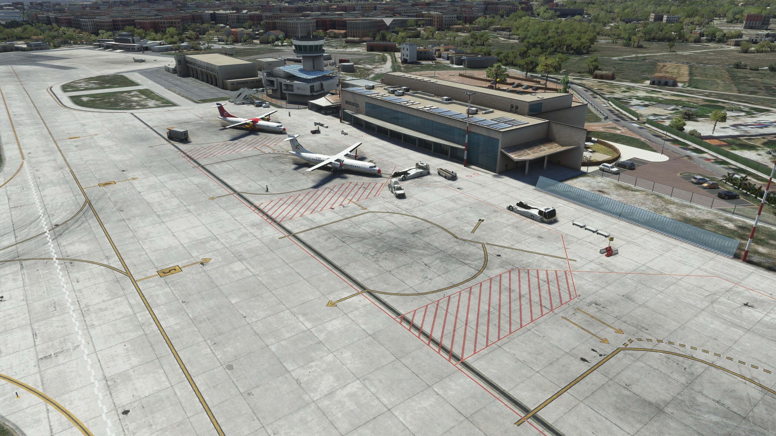 LICD Lampedusa Airport - Microsoft Flight Simulator - Orbx